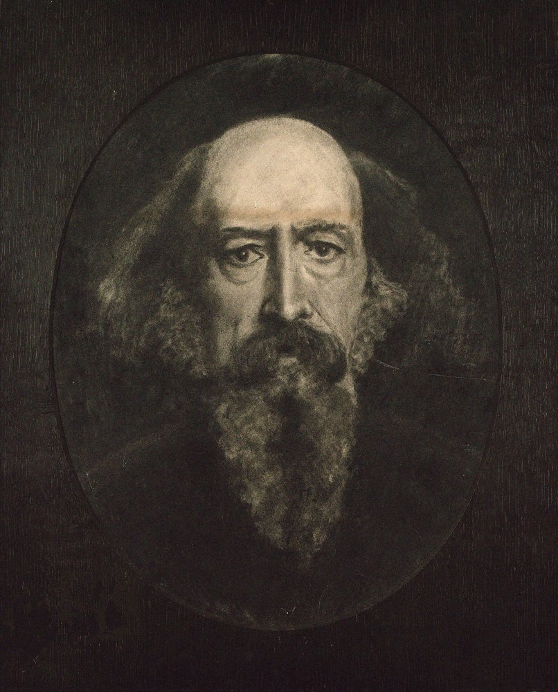Portrait of Alfred, Lord Tennyson 1809-1892
