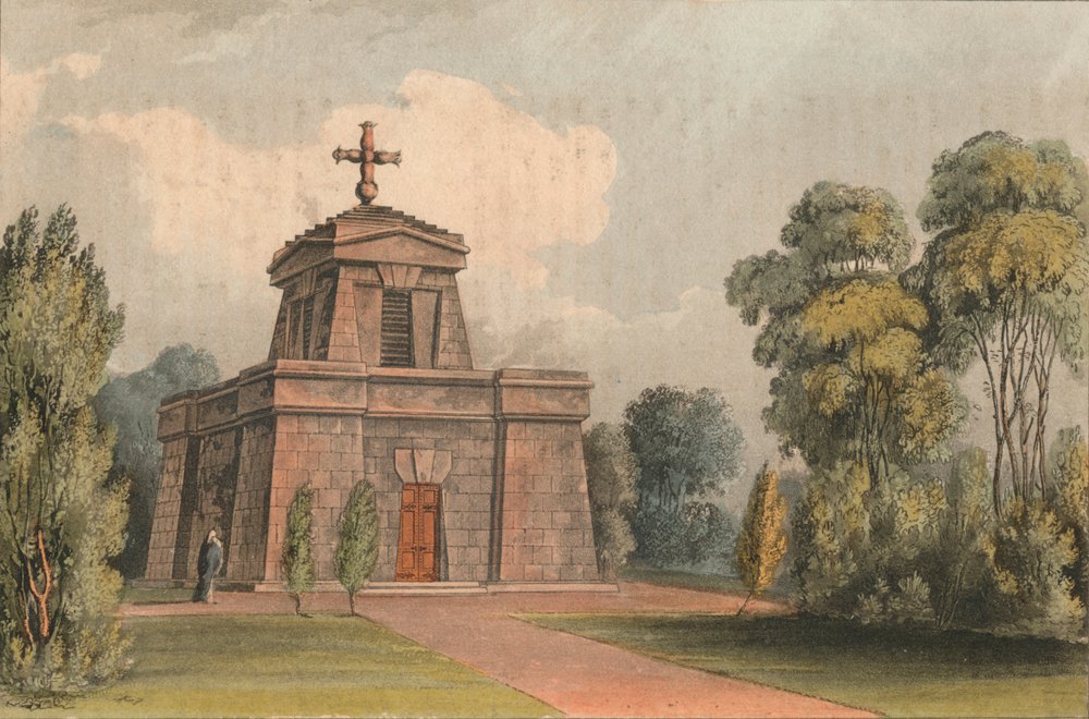 Mausoleum at Trentham by John Gendall: Buy fine art print