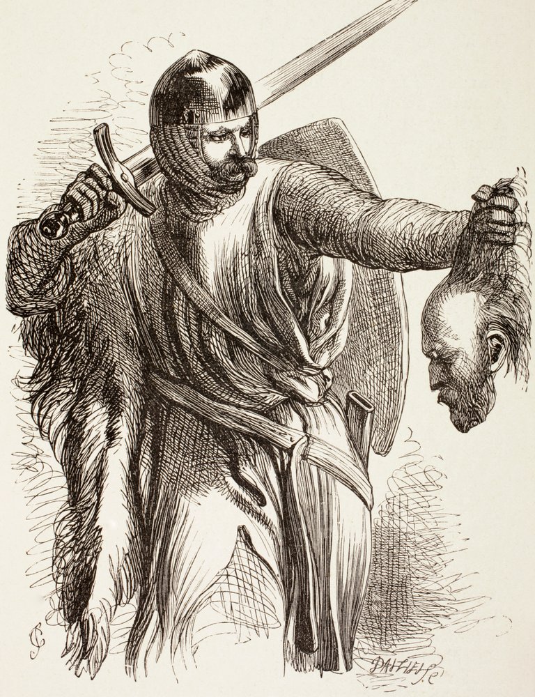The Bastard with Austria's Head, 1890 by John Gilbert