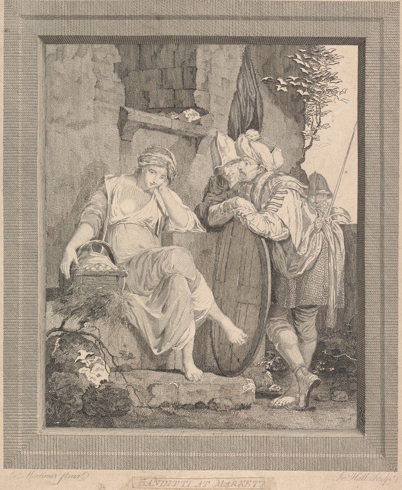 Banditti at Market by John Hall: Buy fine art print