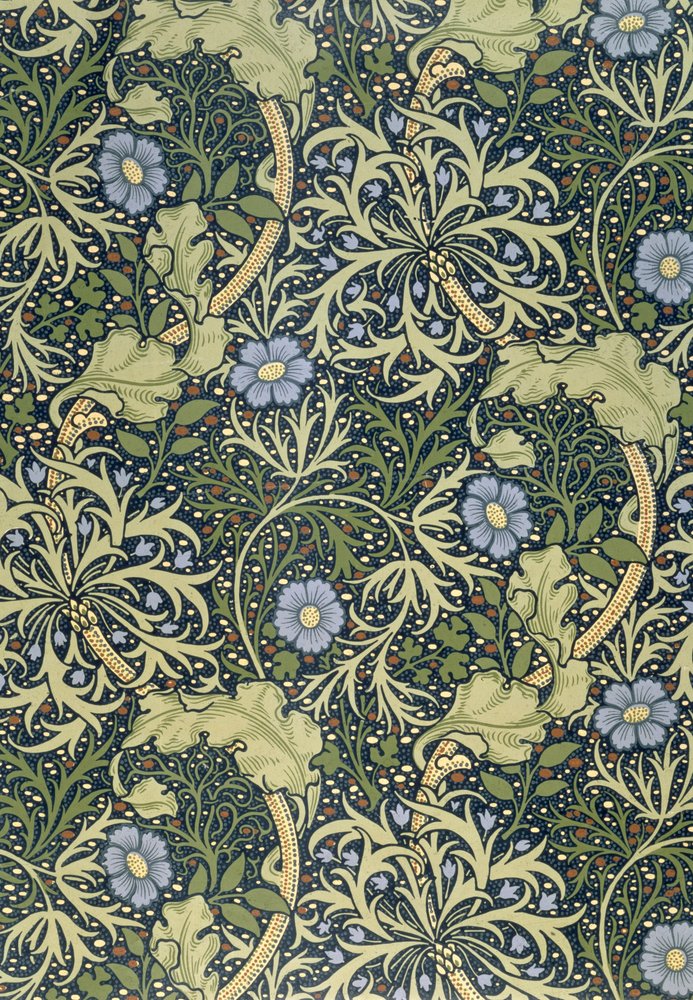 Seaweed Wallpaper, Designed by John Henry Dearle for Morris and Company ...