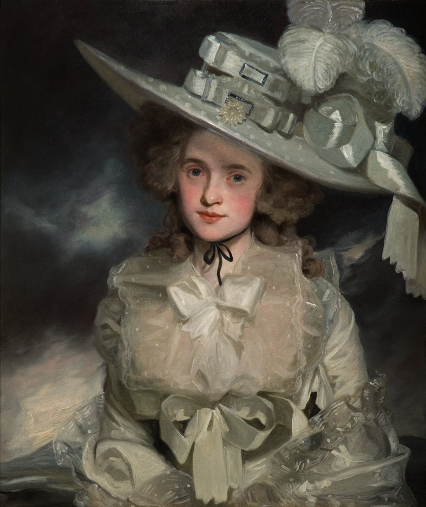 Portrait of Mary Boteler of Eastry, Kent by John Hoppner