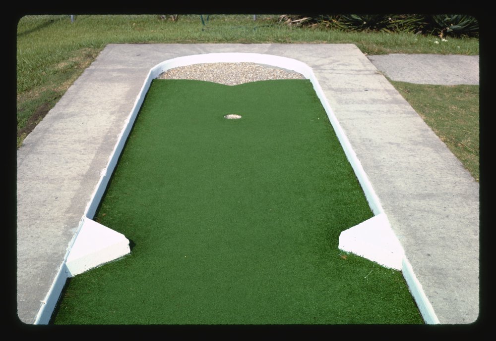 Pebble Trap Hole, Jekyll Island Mini Golf I, Jekyll Island, Georgia, USA