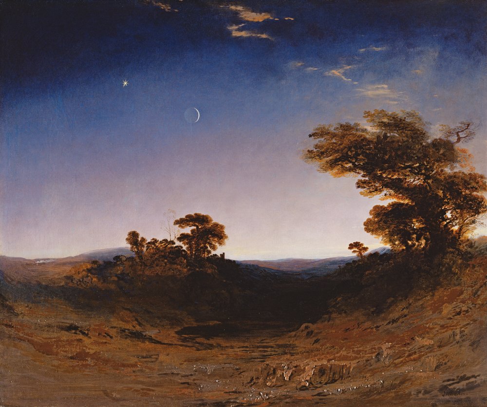 Moonlight by John Martin: Highest-quality art reproduction