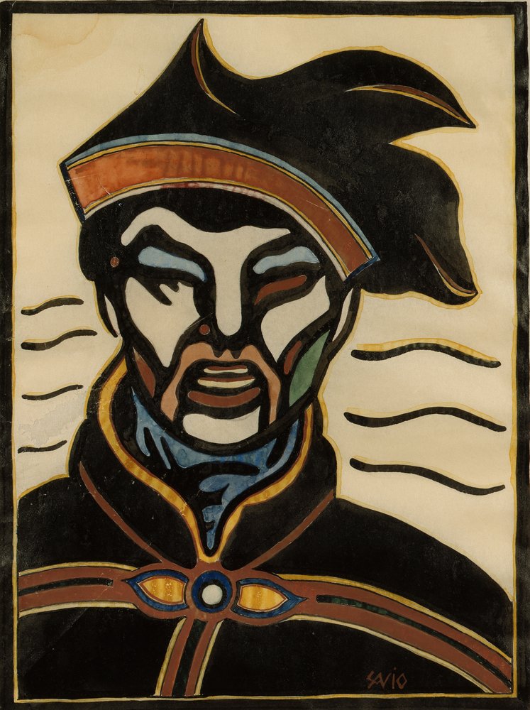 Sami in Feast Costume by John Savio: Buy fine art print