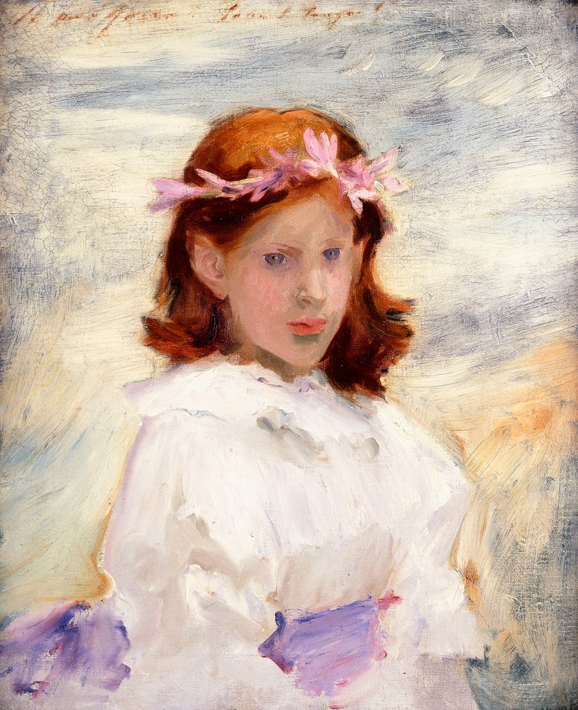 Portrait of Teresa Gosse by John Singer Sargent