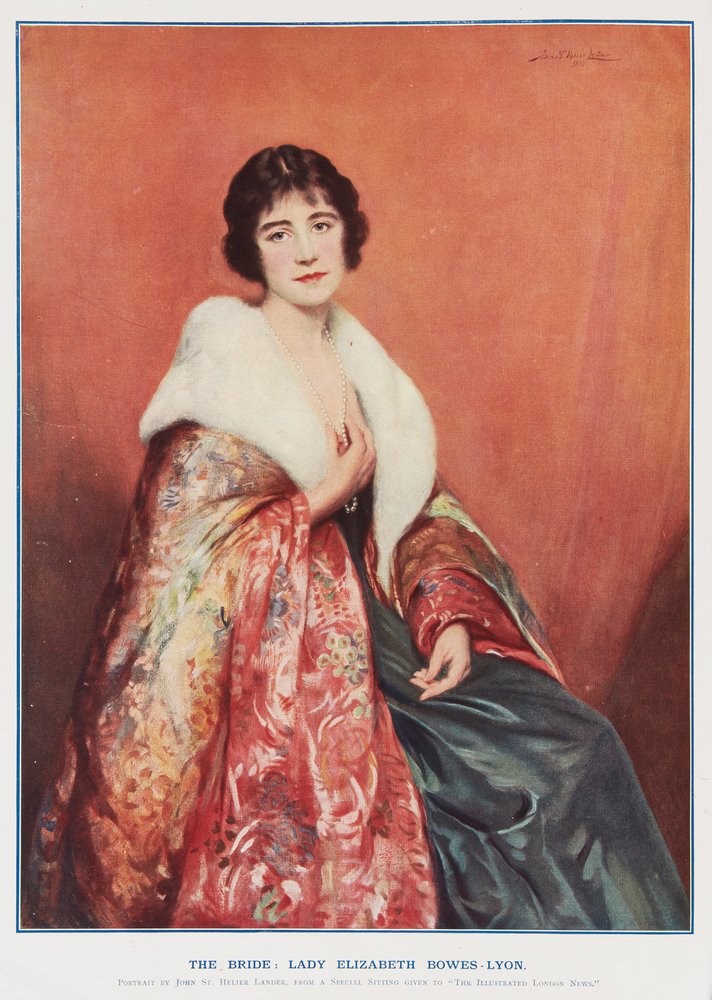 Lady Elizabeth Bowes-Lyon by John St. Helier Lander