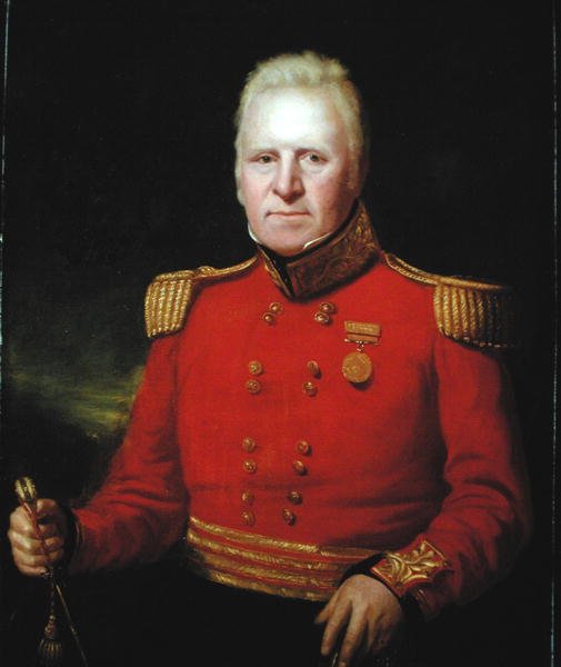 Portrait of Sir David Baird Wearing the Honorable East India Company ...