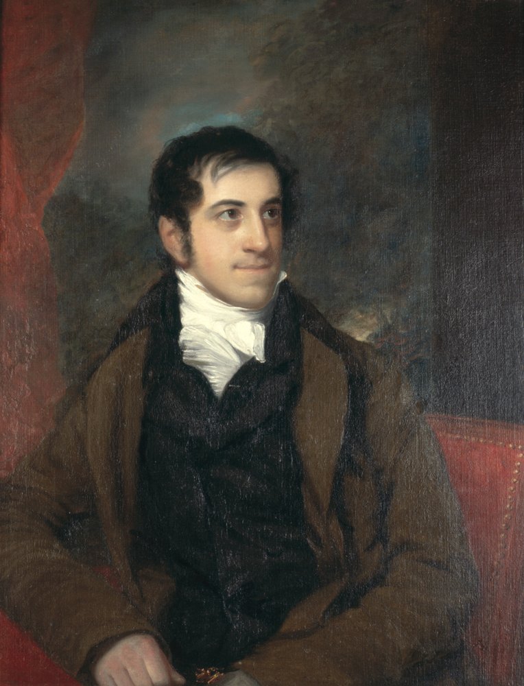 Portrait of Lewis Colford Jones by John Wesley Jarvis