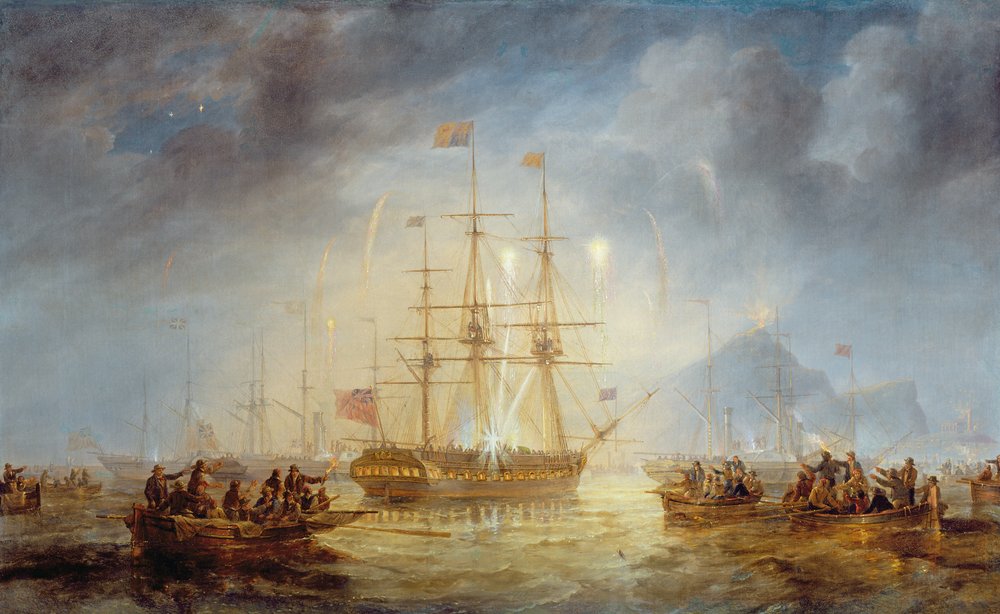 Queen Victoria's Arrival in Edinburgh
