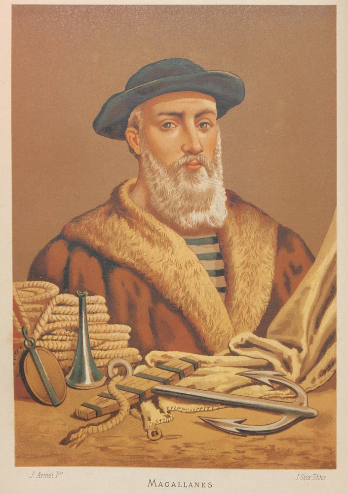 Portrait of Ferdinand Magellan, 1470-1521, 1879