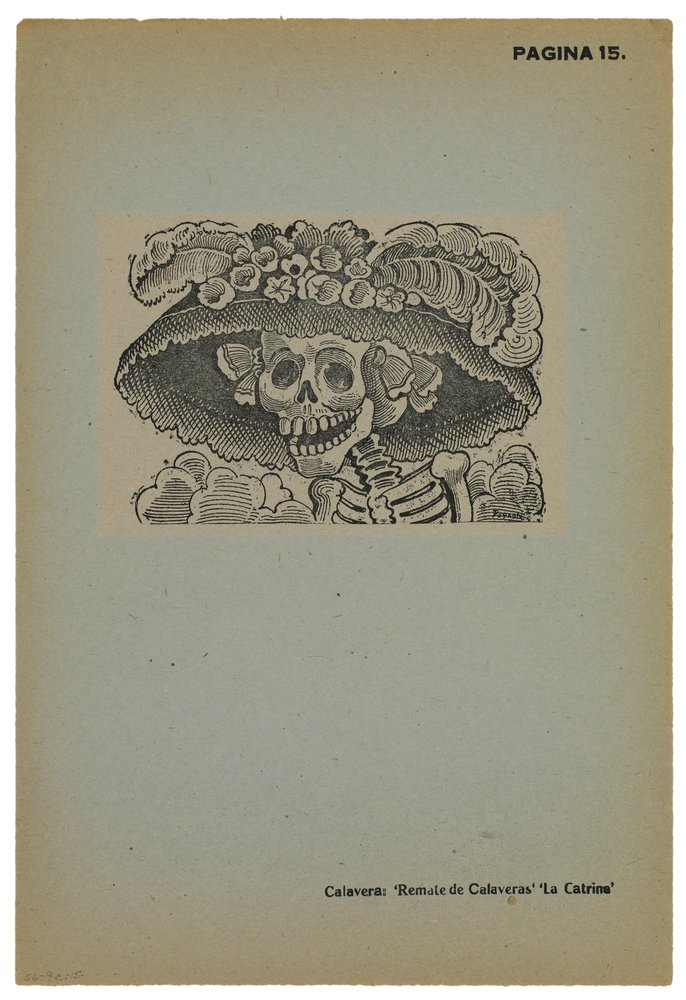 Calavera de la Catrina by José Guadalupe Posada