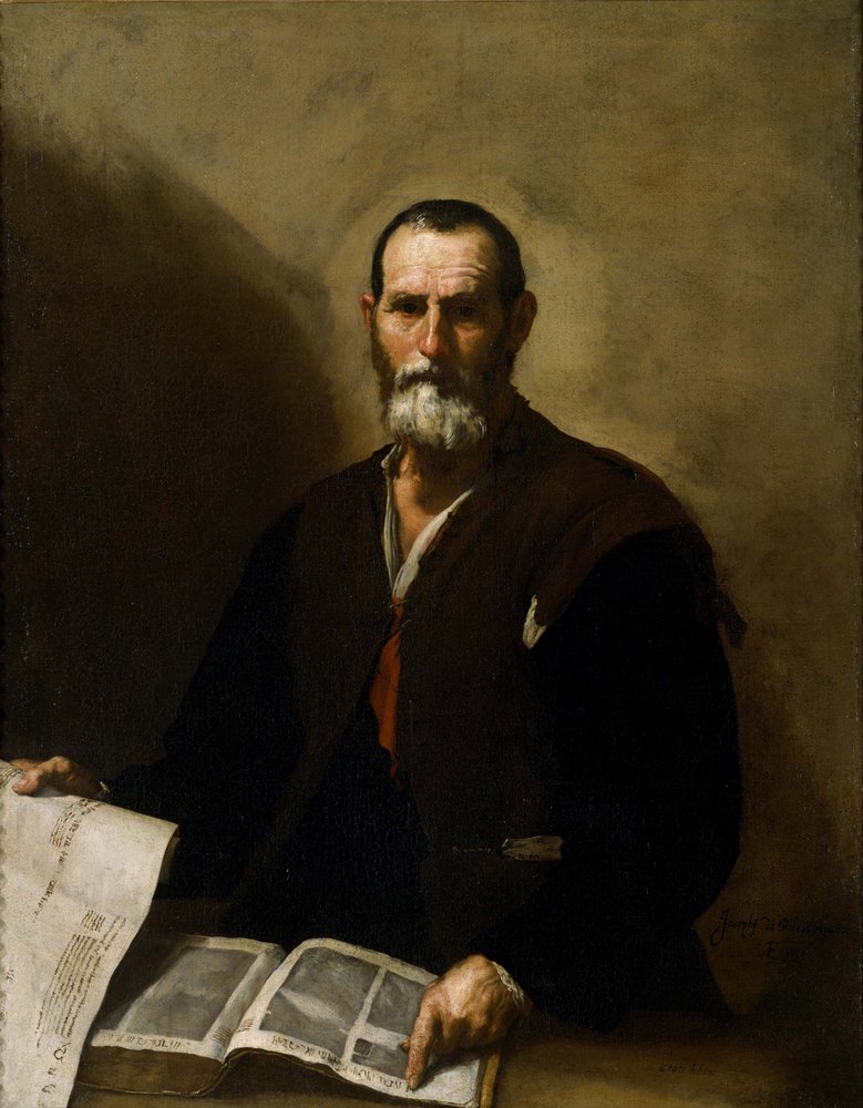 Philosopher Crates of Thebes by Jusepe de Ribera