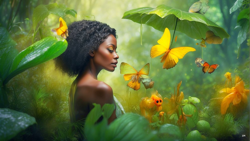 Dreamcore Rainforest World 03 by Josef Johann Michel