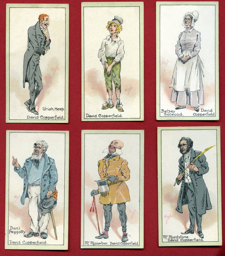 Characters from 'David Copperfield' by Charles Dickens