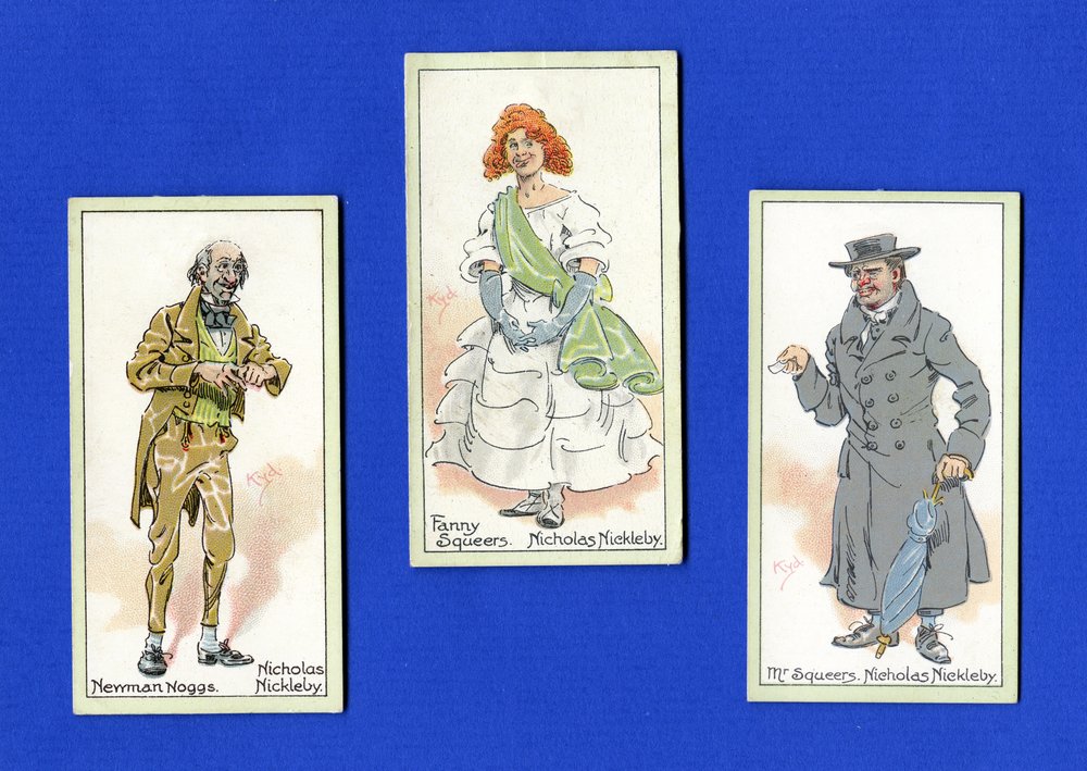 Characters from 'Nicholas Nickleby' by Charles Dickens