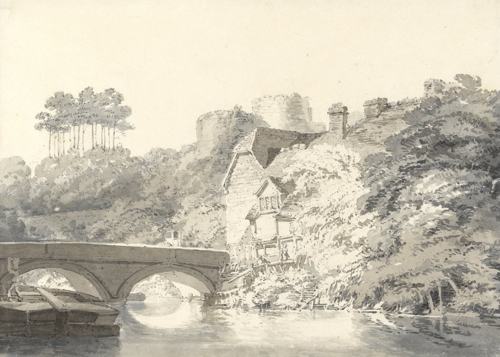 Tonbridge Castle, Kent by Joseph Mallord William Turner