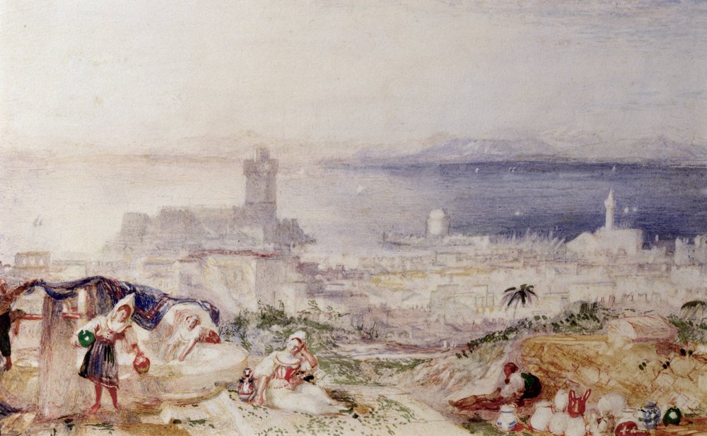 View of Rhodes by Joseph Mallord William Turner
