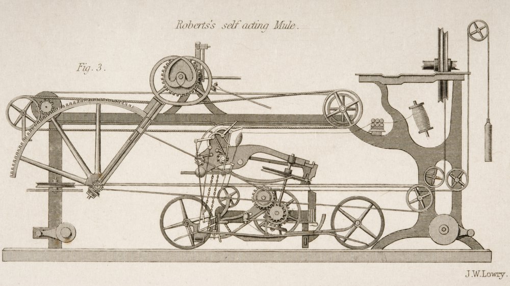 Robert's Self-Acting Mule by Joseph Wilson Lowry