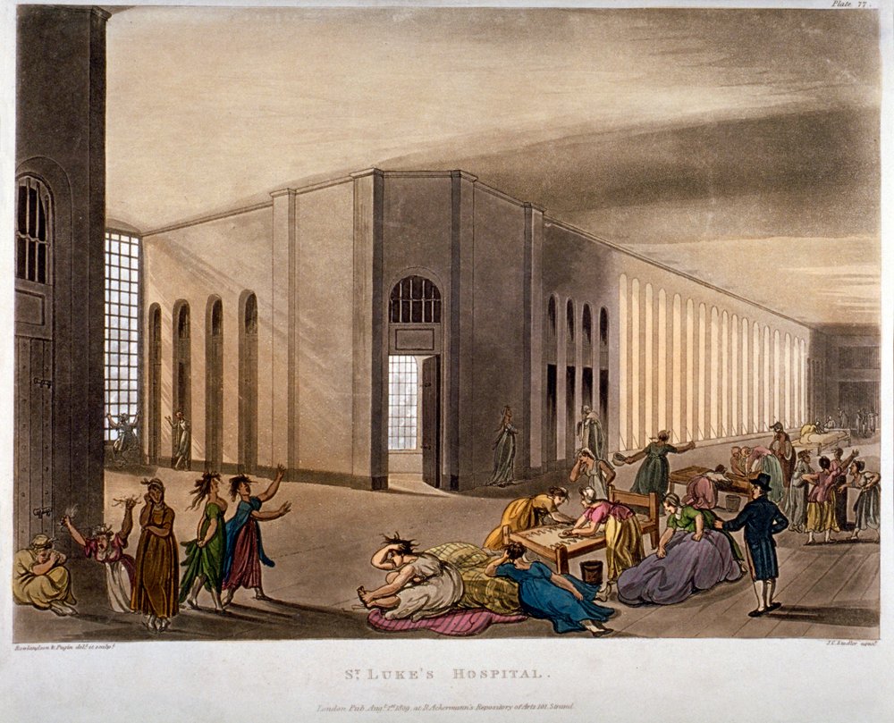 Interior View of St Luke's Hospital, Old Street, Finsbury, London