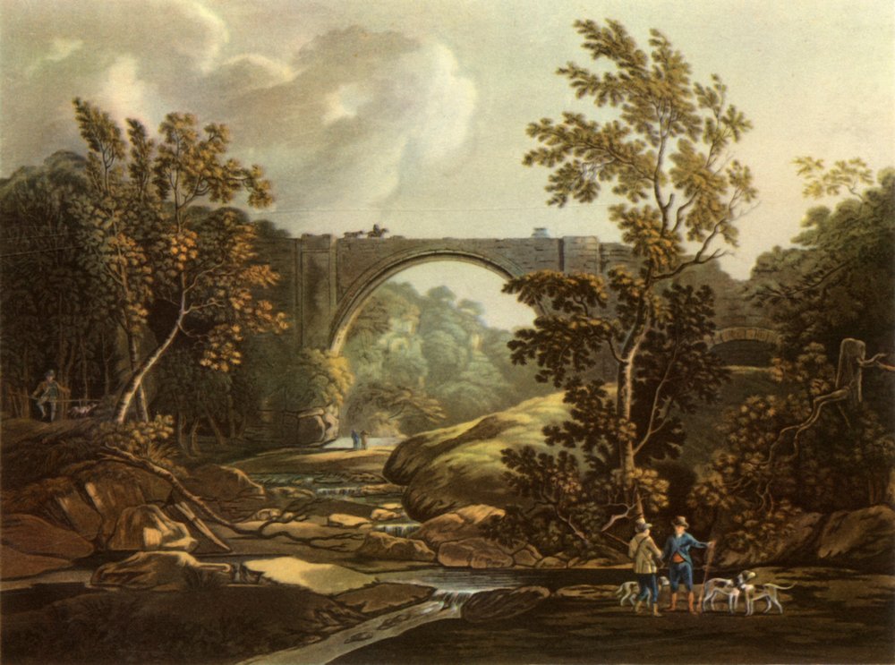 The Tanfield Arch in 1804, 1945
