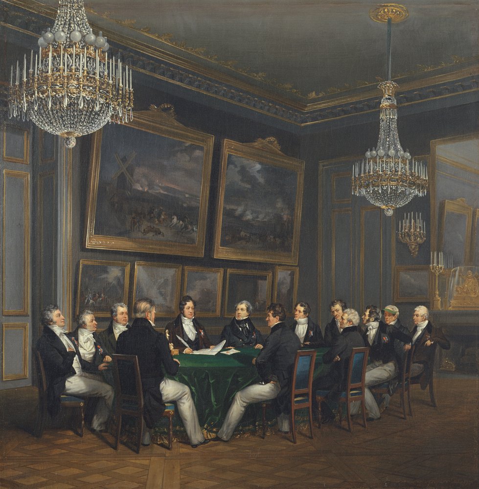 Louis Philippe Duke of Orleans, Signing the Proclamation of the ...