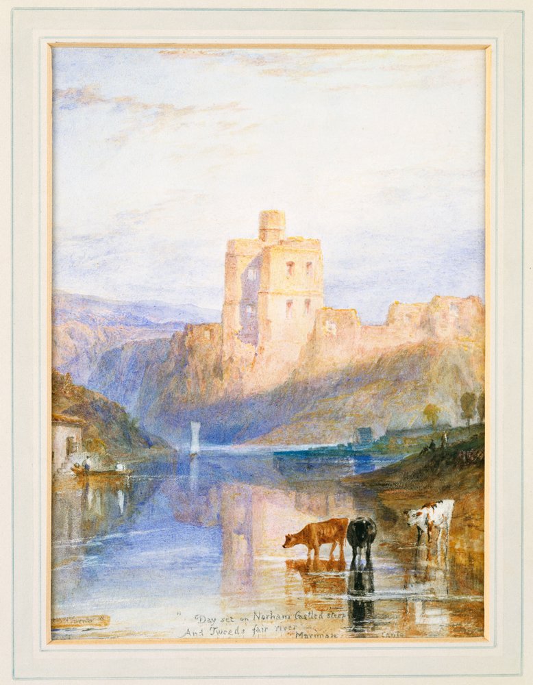 Norham Castle: An Illustration to Marmion by Sir Walter Scott, 1818