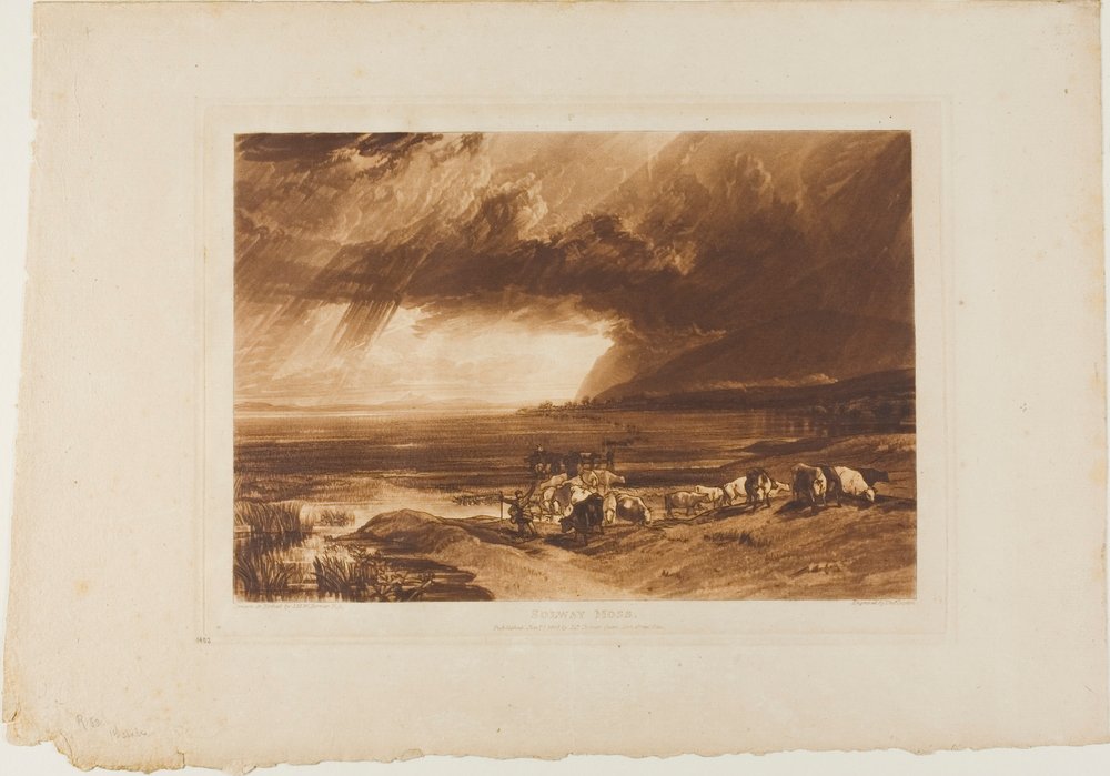 Solway Moss, plate 52 from Liber Studiorum