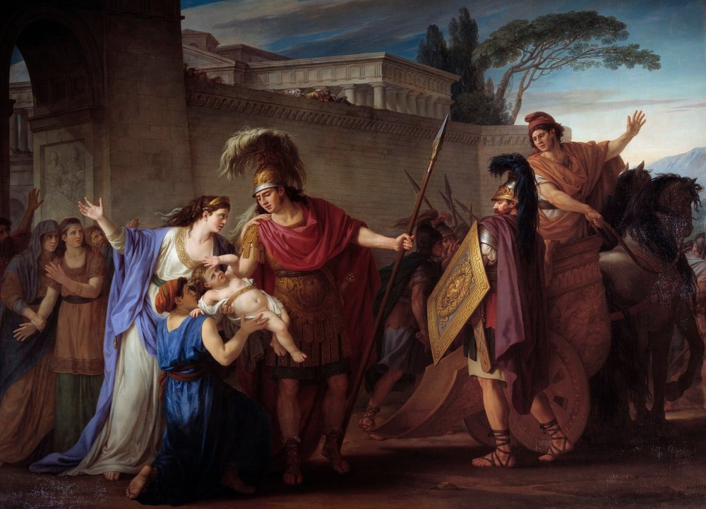 Hector and Andromaque Farewell