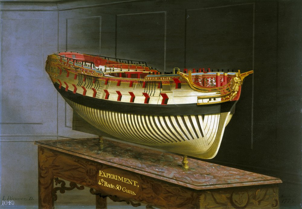 HMS Experiment by Joseph Marshall: Premium art reproduction