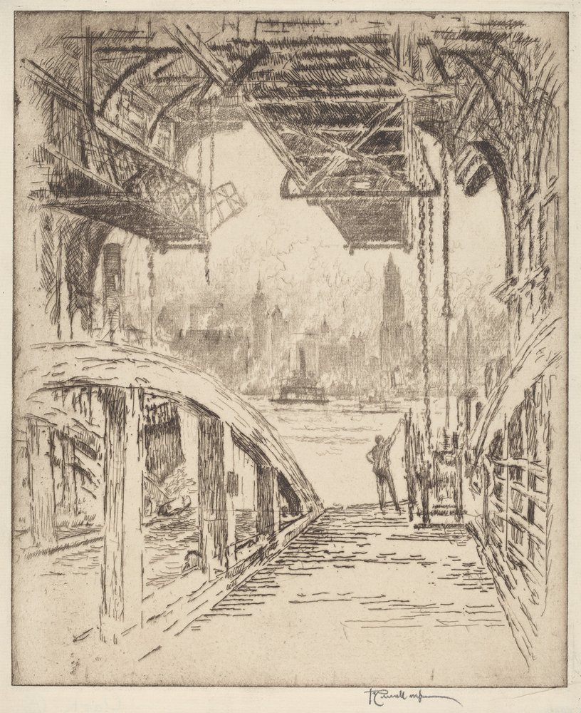 The Ferry House by Joseph Pennell: Buy fine art print