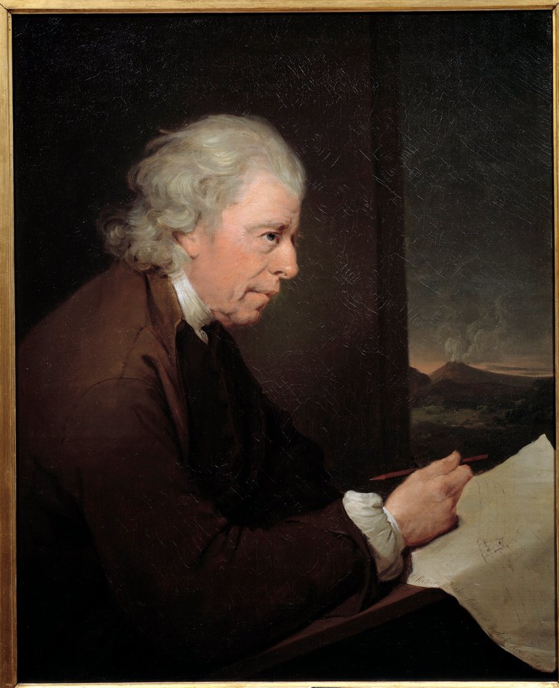 Portrait of John Whitehurst by Joseph Wright of Derby