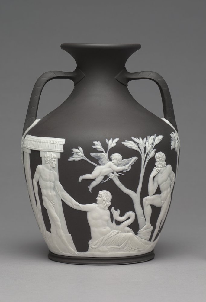 Portland Vase, c.1790 by Josiah Wedgwood: Fine art print