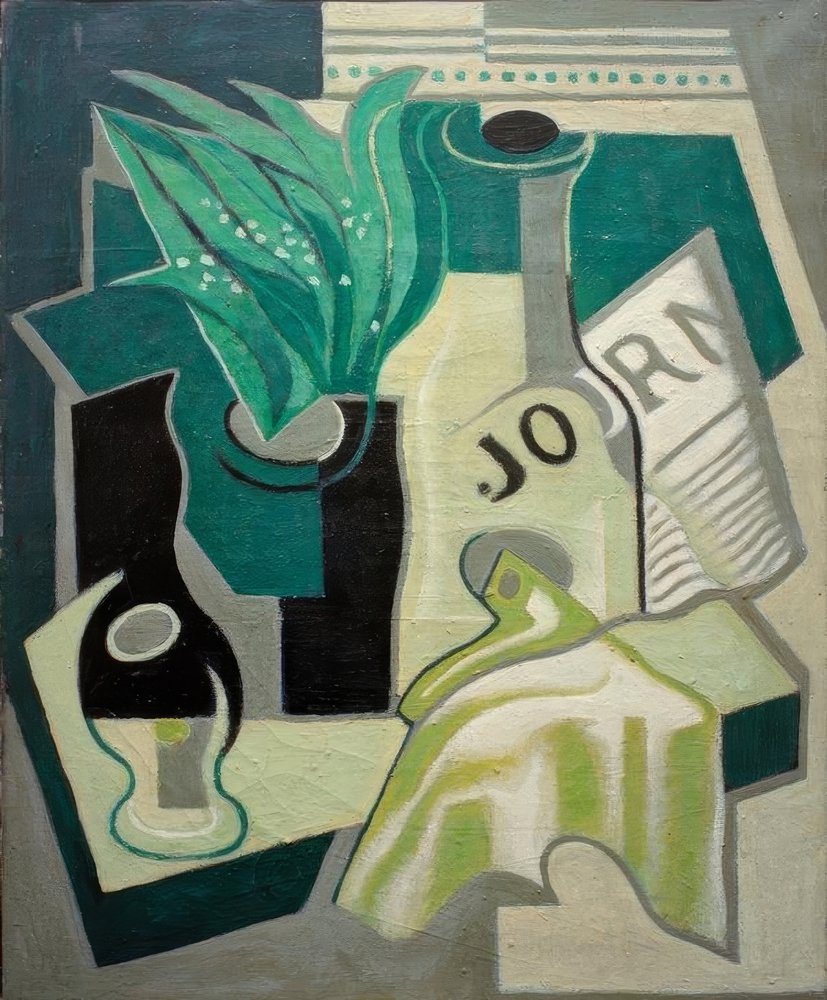 Vase with Lily of the Valley by Juan Gris: Fine art print