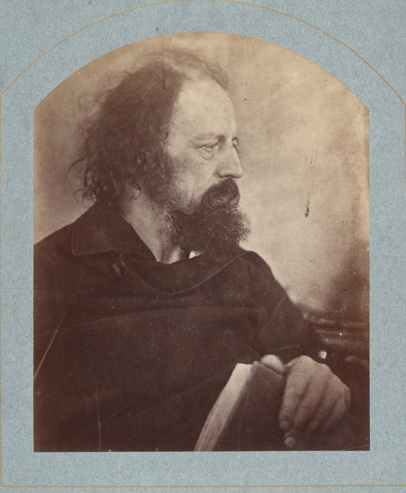 Alfred, Lord Tennyson, 1865 by Julia Margaret Cameron