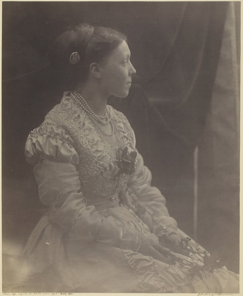 Anne Thackeray Ritchie, May 1870 by Julia Margaret Cameron