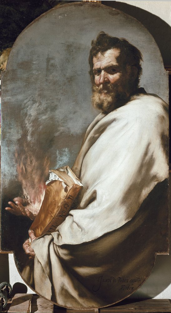 Elijah or Elias the prophet by Jusepe de Ribera