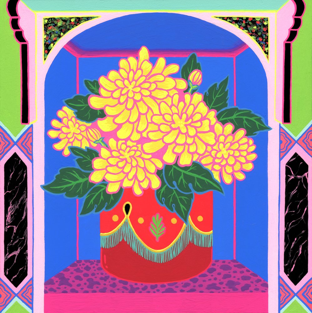 Marigold by Kam Tsz: Premium art reproduction