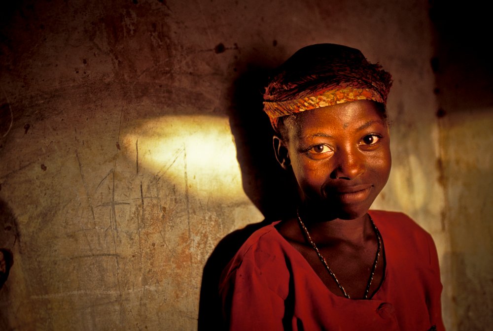Niger Girl by Karen Kasmauski: Premium art reproduction
