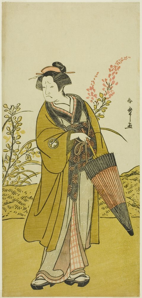 The Actor Otani Tomoemon I as Otsuma in the Play Kabuki no Hana Bandai ...