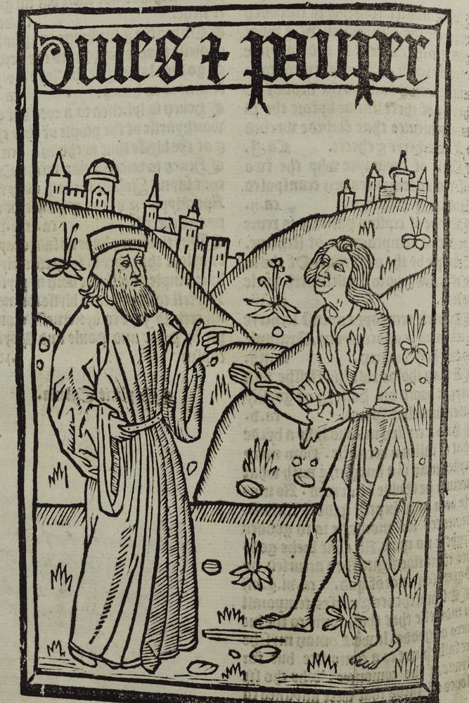 Dives and pauper by Alec Hunter: Buy fine art print