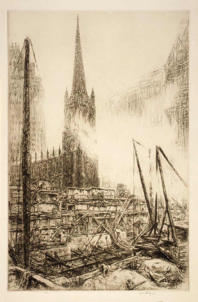 No. 1 Wall Street by Kerr Eby: Buy fine art print