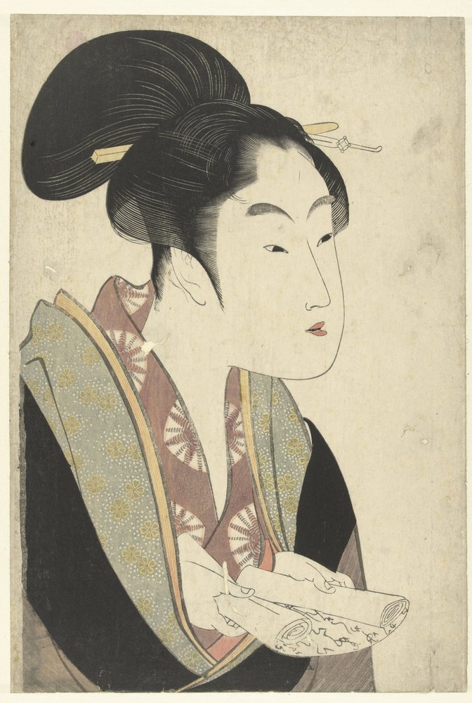 Love That Meets Every Night (Love Poems) by Kitagawa Utamaro