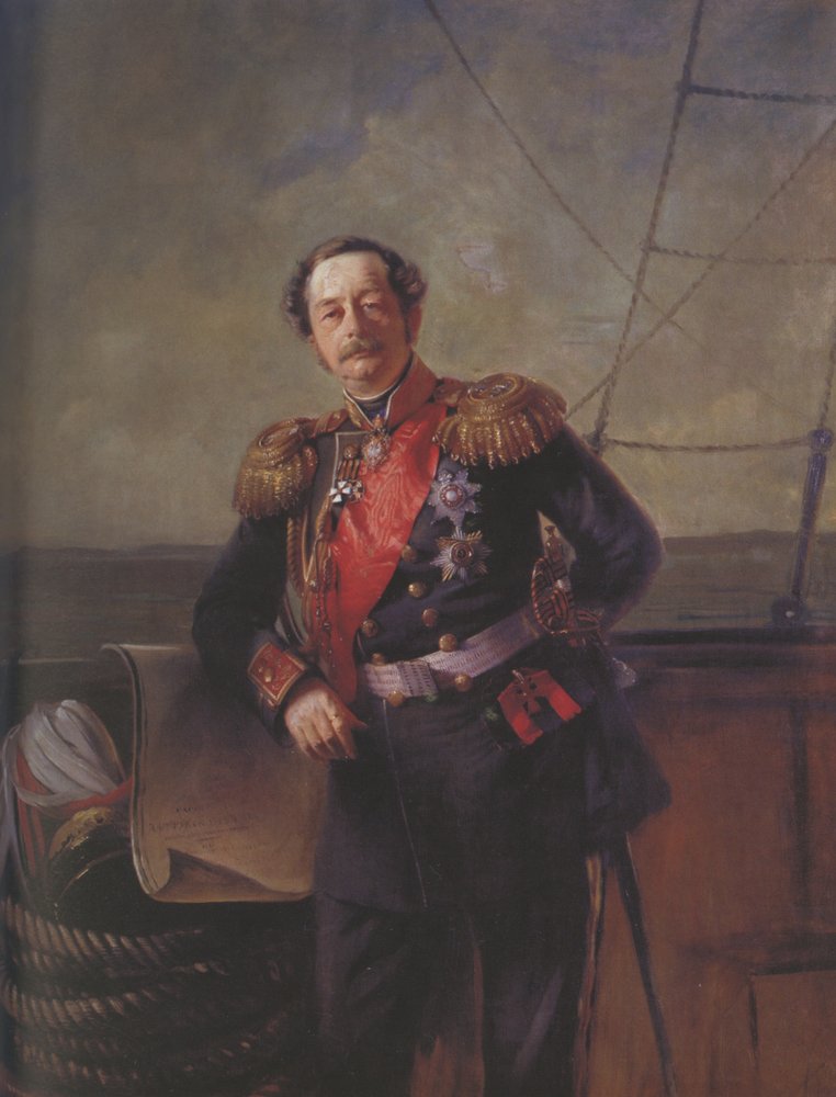 Portrait of Count Nikolay Nikolayevich Muravyov-Amursky 1809-1881, 1863