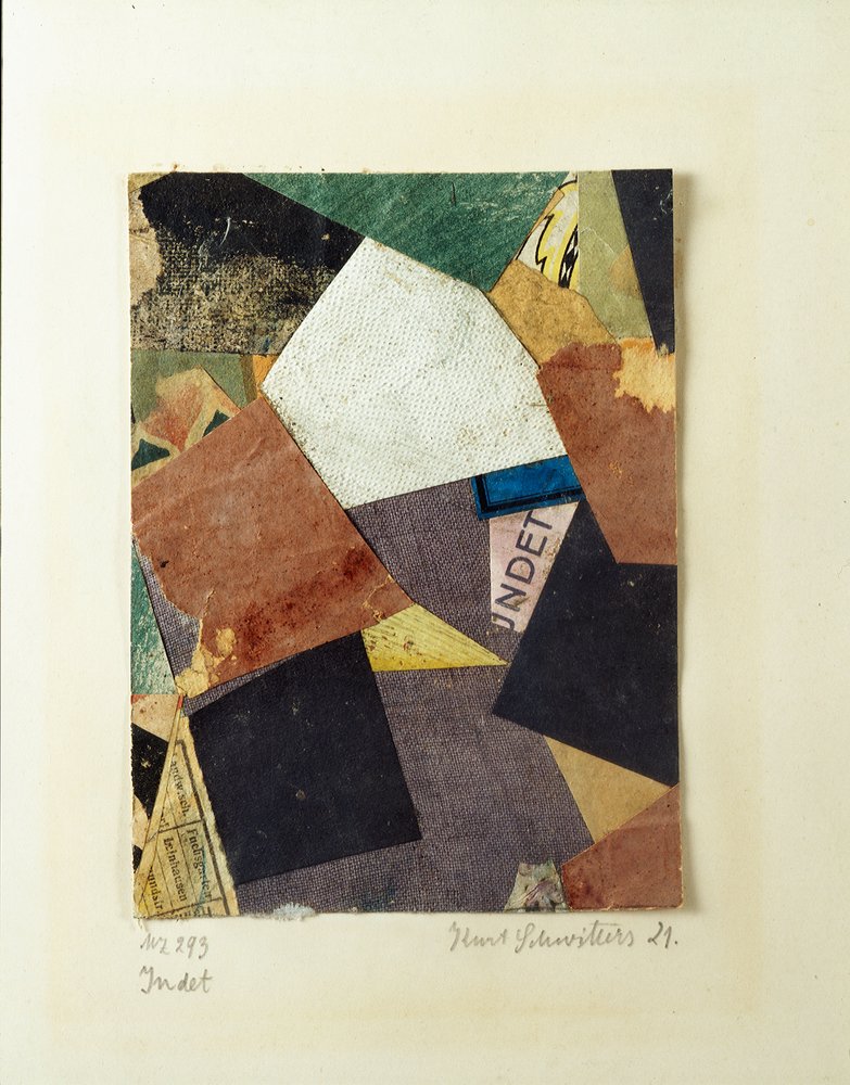 Merz 293 Collage by Kurt Schwitters 1921 Private collection