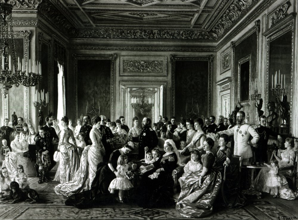 The Family of Queen Victoria by Laurits Regner Tuxen