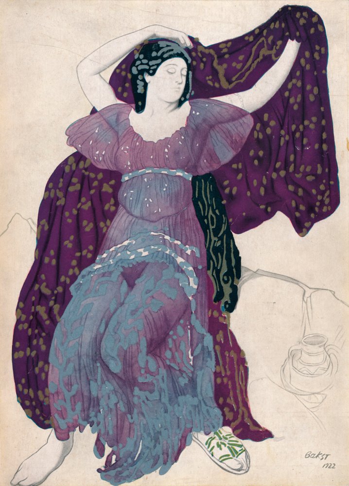 Echo Abandoned by Leon Bakst: Buy fine art print