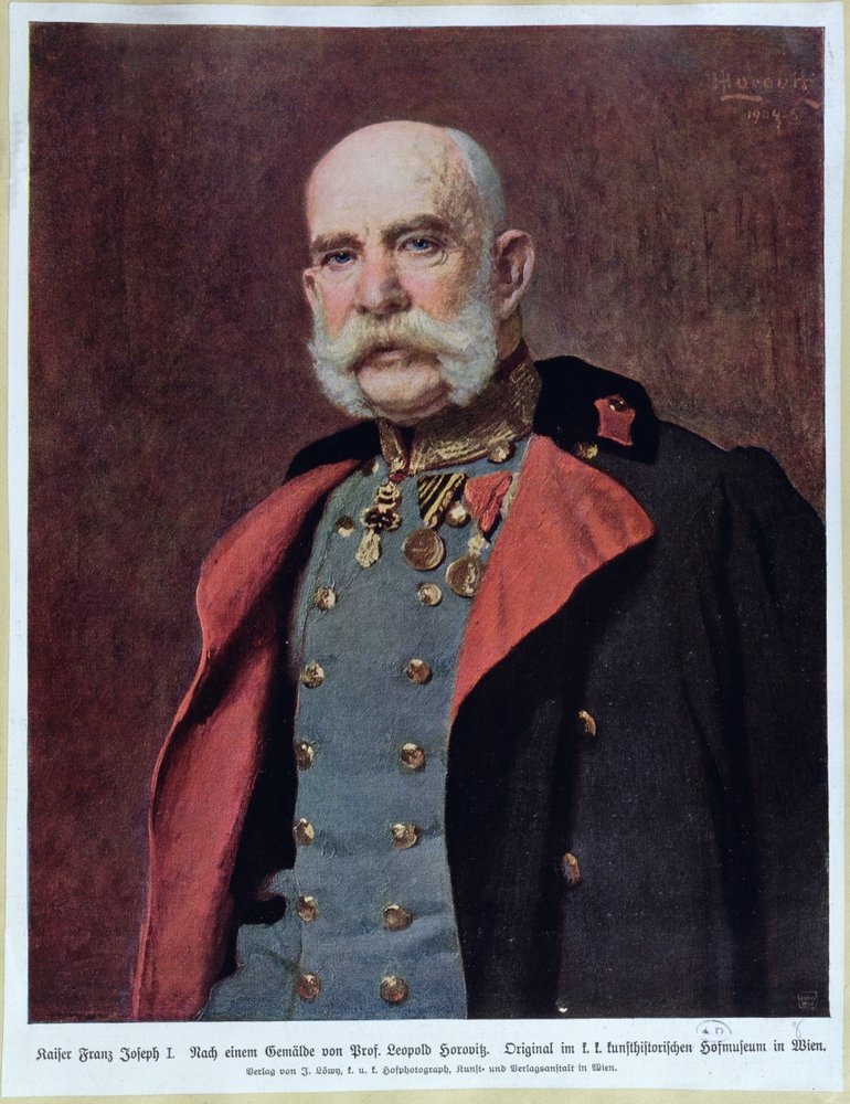 Portrait of Kaiser Franz Joseph I by Leopold Horovitz