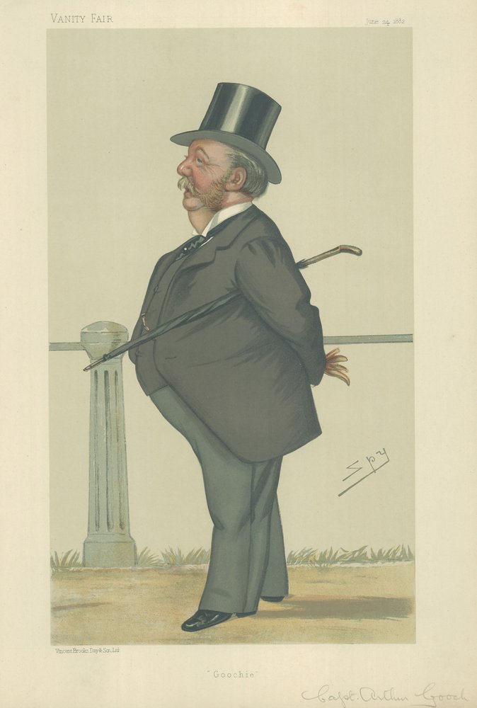 Captain Arthur Gooch by Leslie Matthew Ward