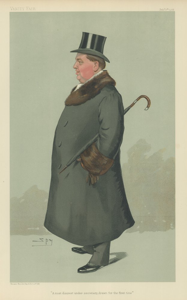 Lord Donoughmore by Leslie Matthew Ward: Fine art print